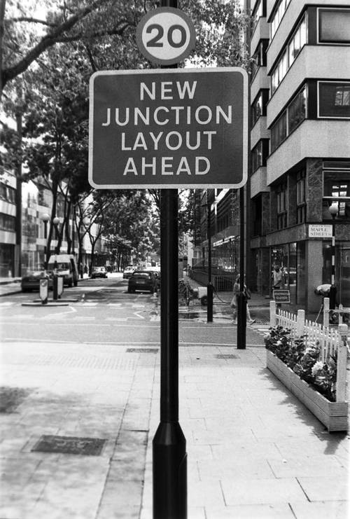 New junction layout ahead | Street photography | That Camera guy